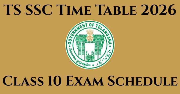 TS SSC Board Exams 2026 Time Table OUT: View the whole class 10 exam ...